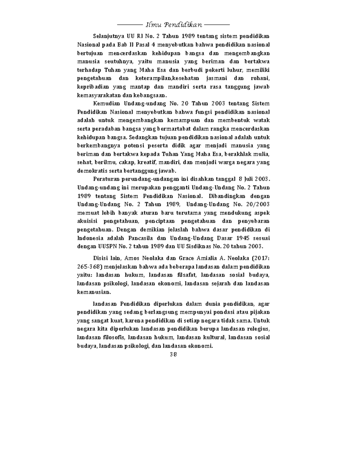 Ilmu Pendidikan -17 - Notes - _____________ Ilmu Pendidikan ...