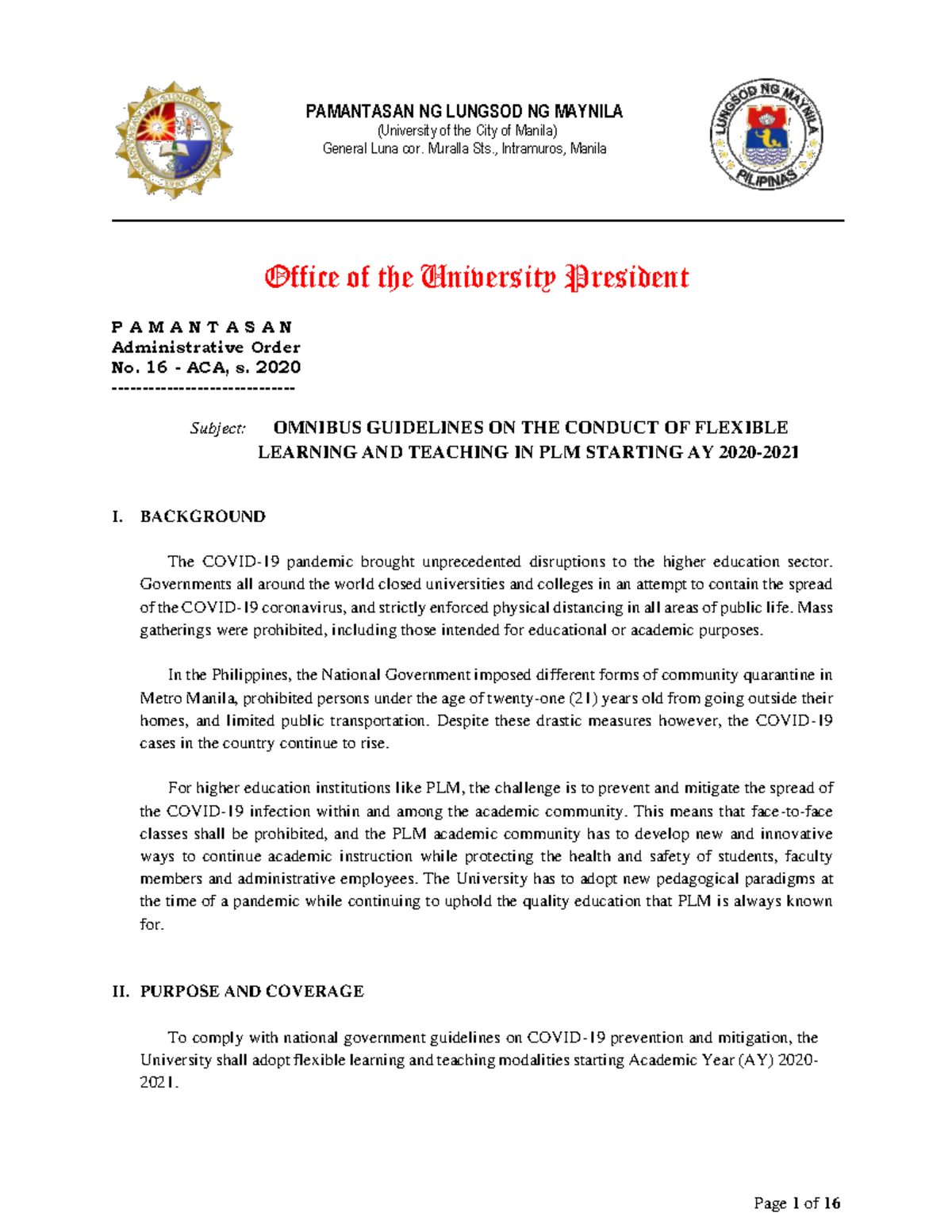 202010 04 121852 - General course - PAMANTASAN NG LUNGSOD NG MAYNILA ...