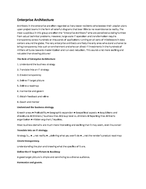 Intro to Architecture - What is Architecture? Architecture is an answer ...