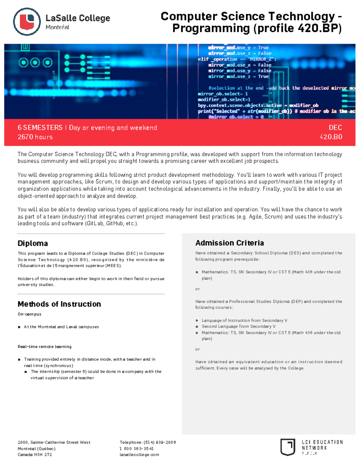 Dec computer science courses data processing Pdf Brochure en - Computer ...
