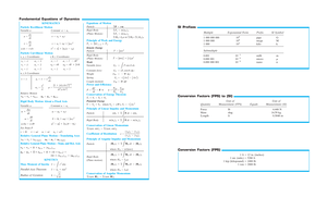 formules dynamica - 1 H12: Kinematica van een puntmassa Basisformules ...