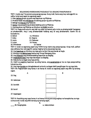 EGRA Filipino - Assessment Tool - EARLY GRADE READING ASSESSMENT ...