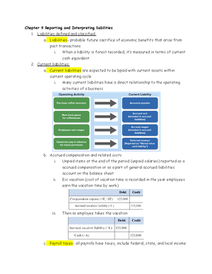 Chapter 6 Notes - Chapter 6 Notes Receivable Turnover Ratio: a measure ...