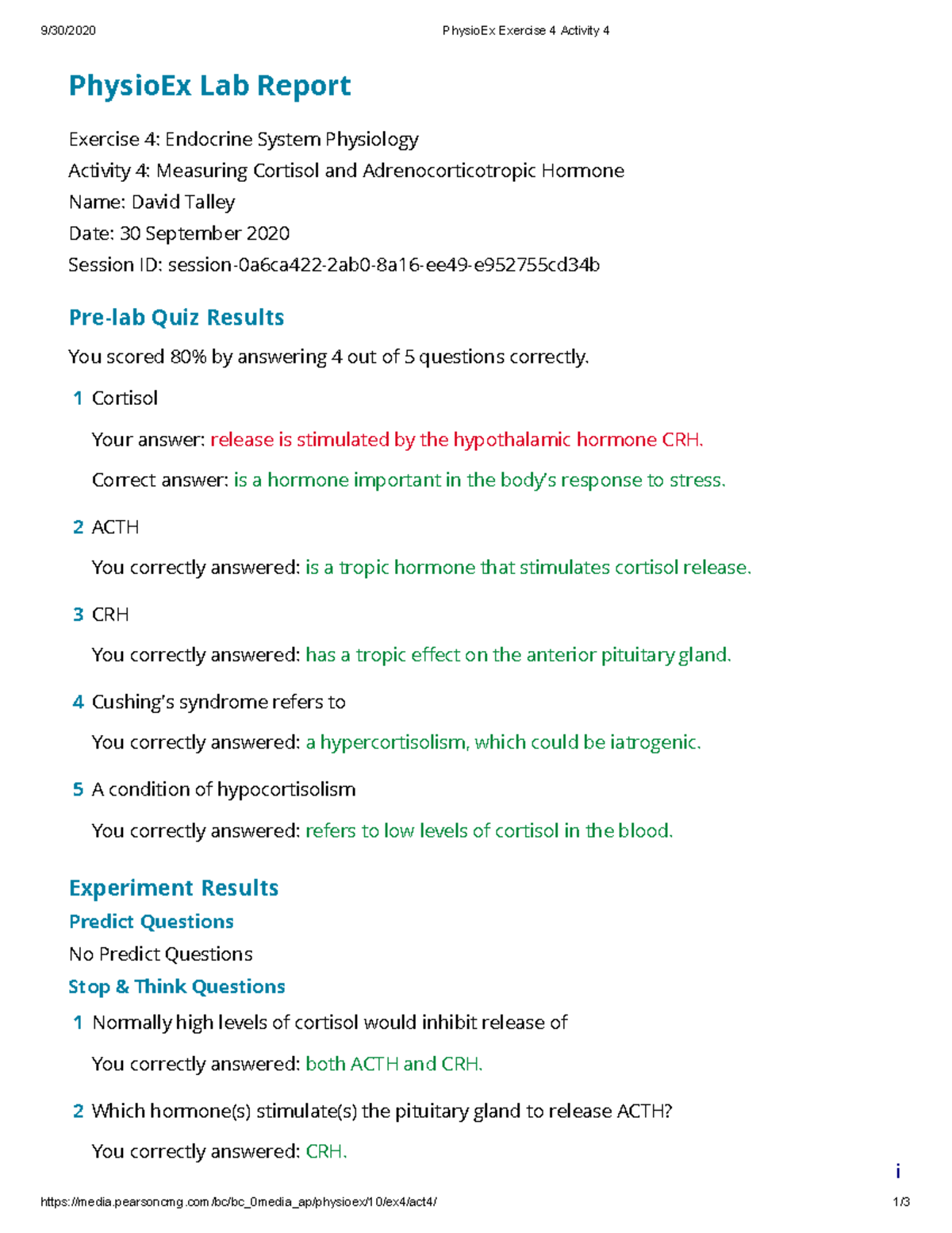Physio Ex Exercise 4 Activity 4 - pearsoncmg/bc/bc_0media_ap/physioex ...