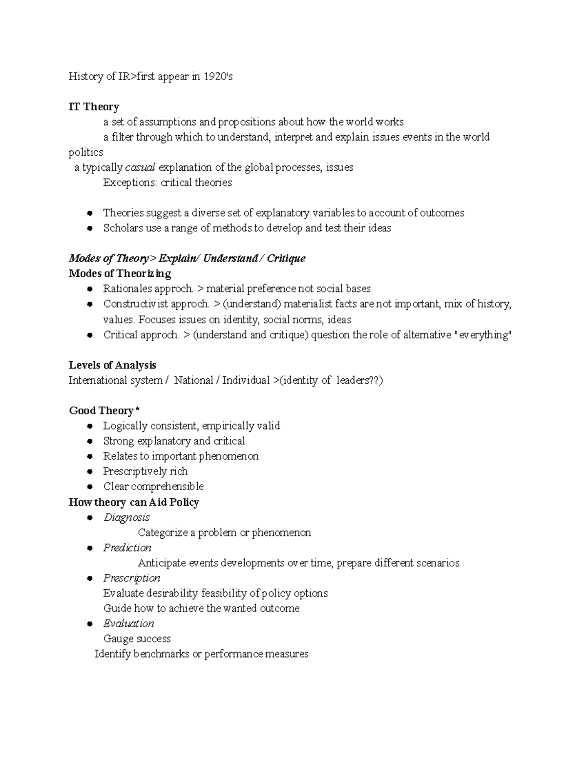 History of IR first appear in 1920's - History of IR>first appear in ...
