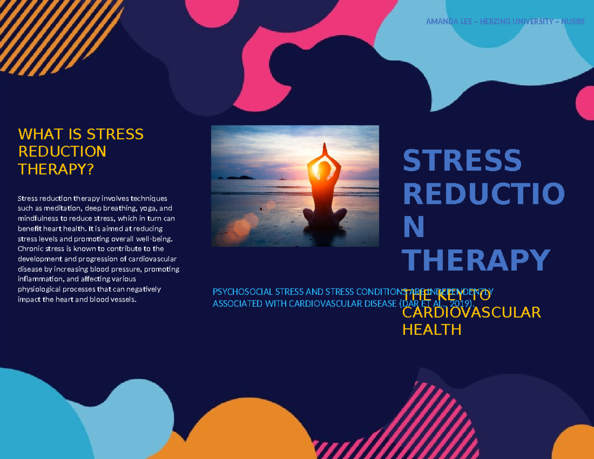 Holistic Approach Pamphlet NU580 - WHAT IS STRESS REDUCTION THERAPY ...