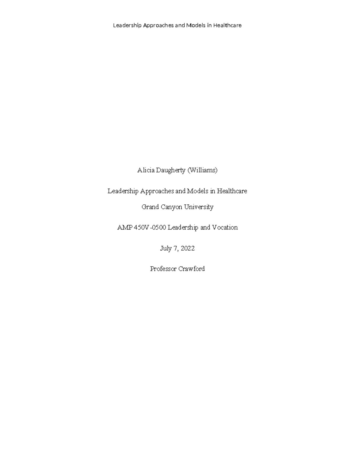 Alicia Daugherty 07072022 - Alicia Daugherty (Williams) Leadership ...