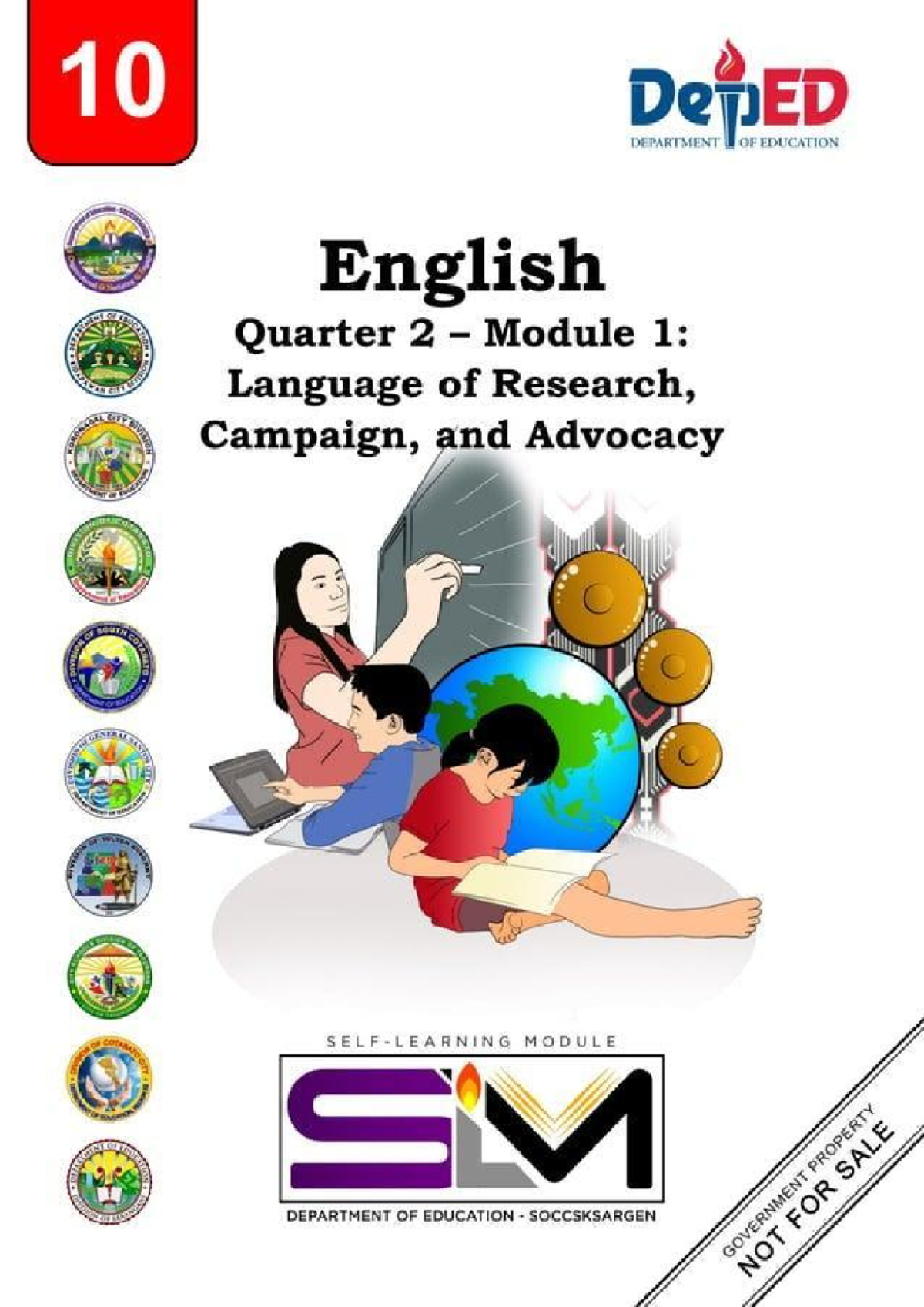 Eng10 Q2 Module 1 - Not that much - 10 DeTJED DEPARTMENT OF EDUCATION ...