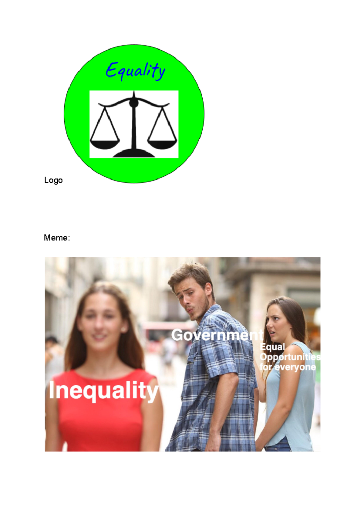 - Assignment 2 - SOC 101.00 - Logo Meme: - Studocu