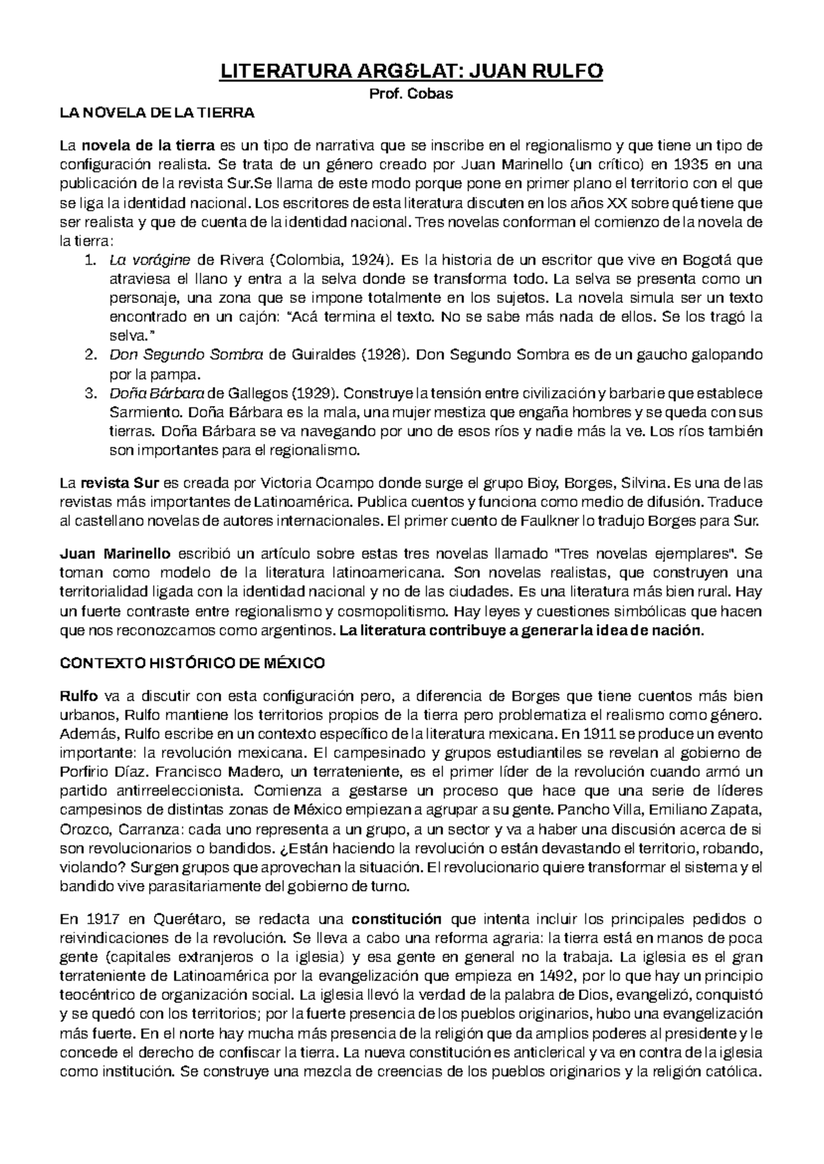 Juan Rulfo (Resumen y análisis) - LITERATURA ARG&LAT: JUAN RULFO Prof ...