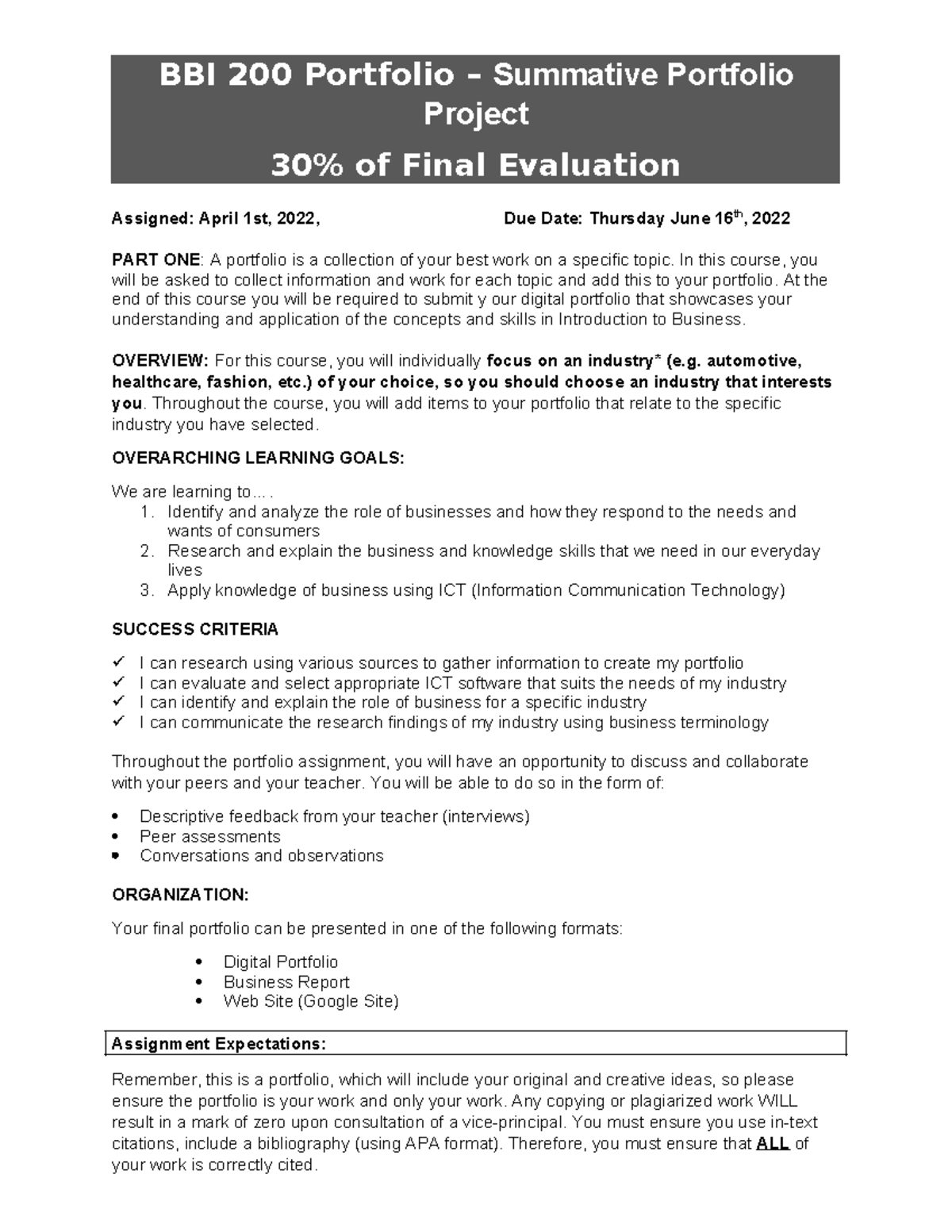 46072 b52b4d7178590 e238005 e5108f3 - BBI 200 Portfolio – Summative ...