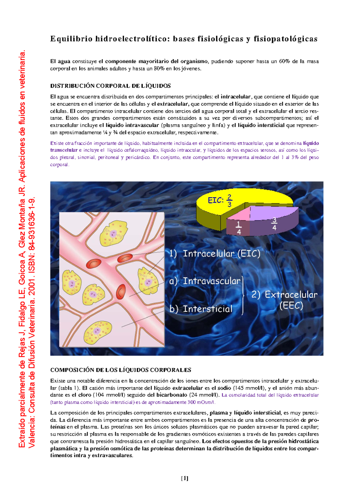 Hidroelectrolitico - Habla sobre desequilibrio hidro electrolítico ...