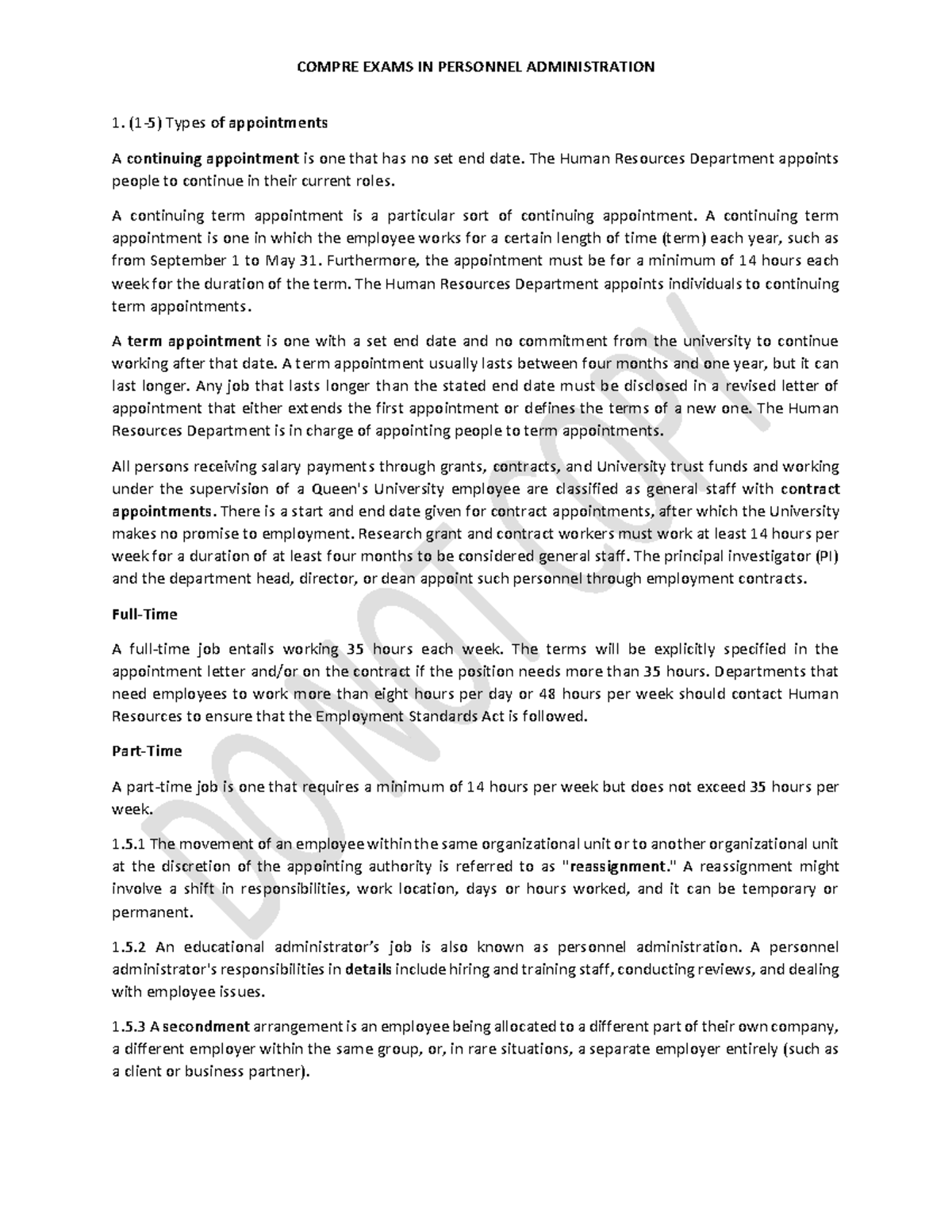 Comprehensive Examinations in Masters of Basic Education - General ...