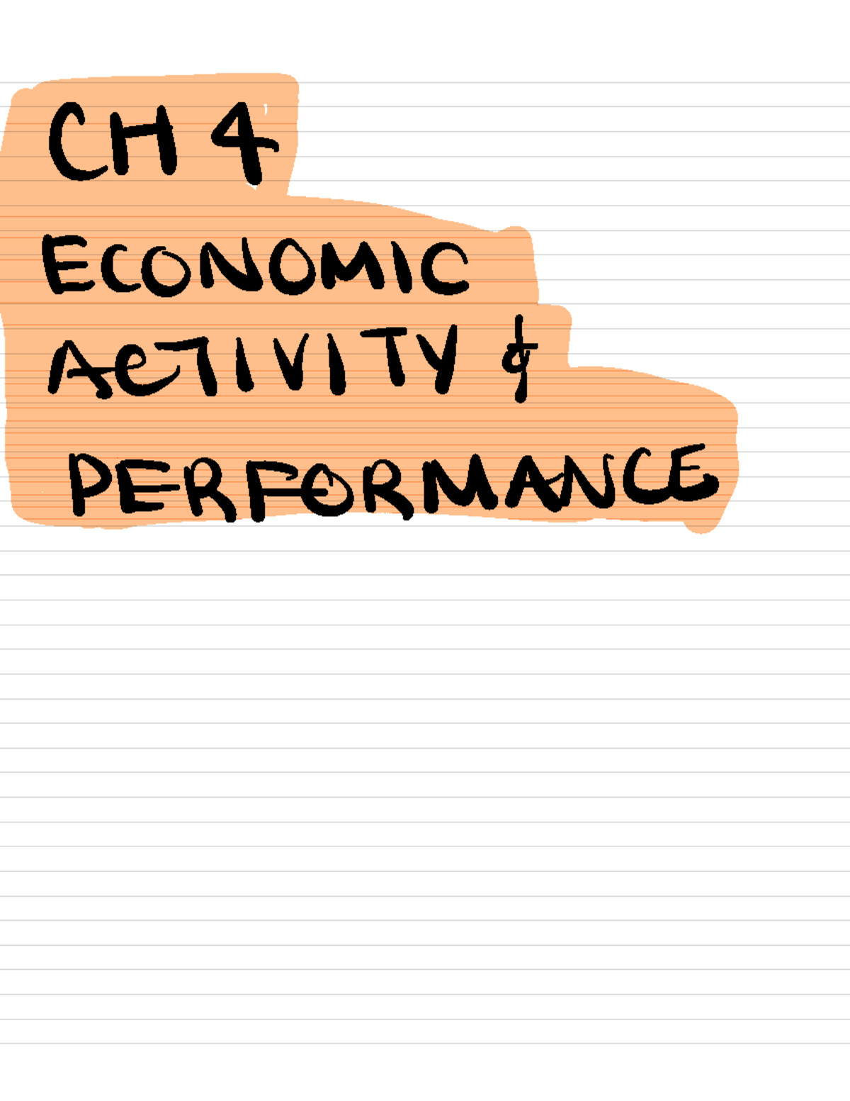CH 5 Economic Activity AND Performance Practice AND LAB Questions - CH ...