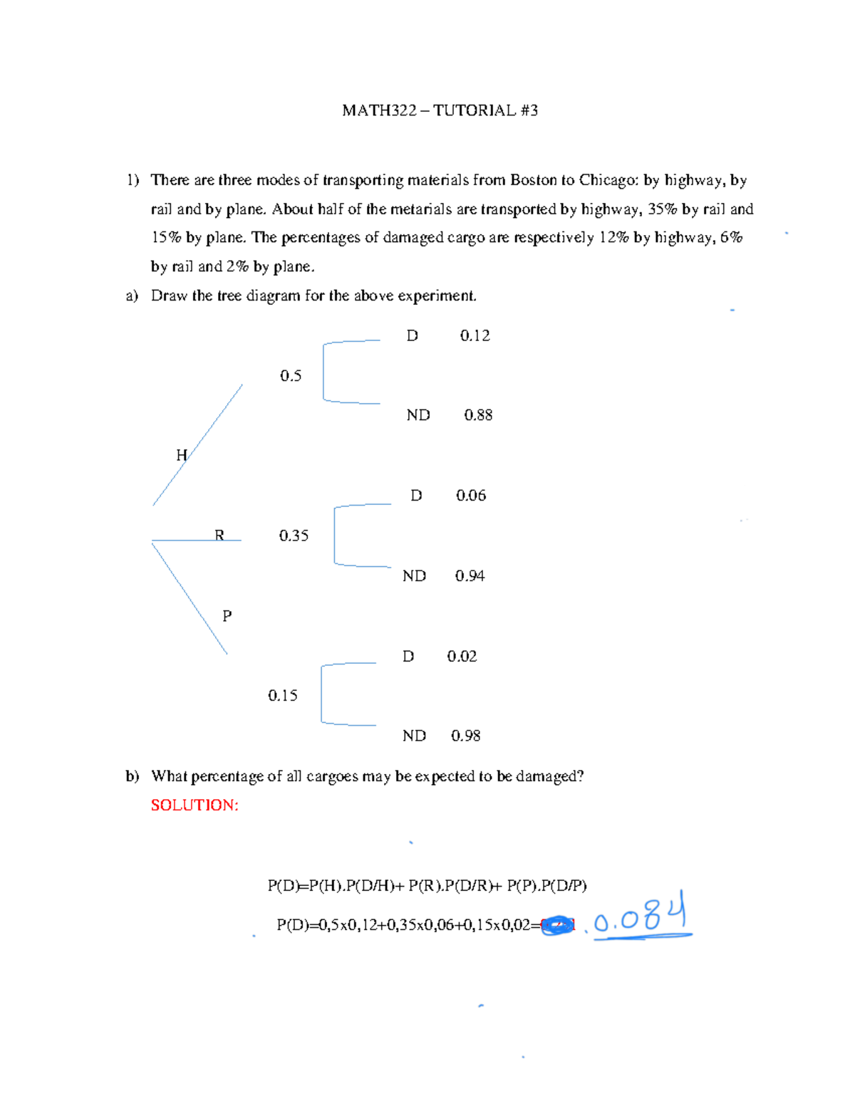 Math322-Tutorial 3 - Math322-Tutorial 3 - MATH322 – TUTORIAL There are three modes of ...