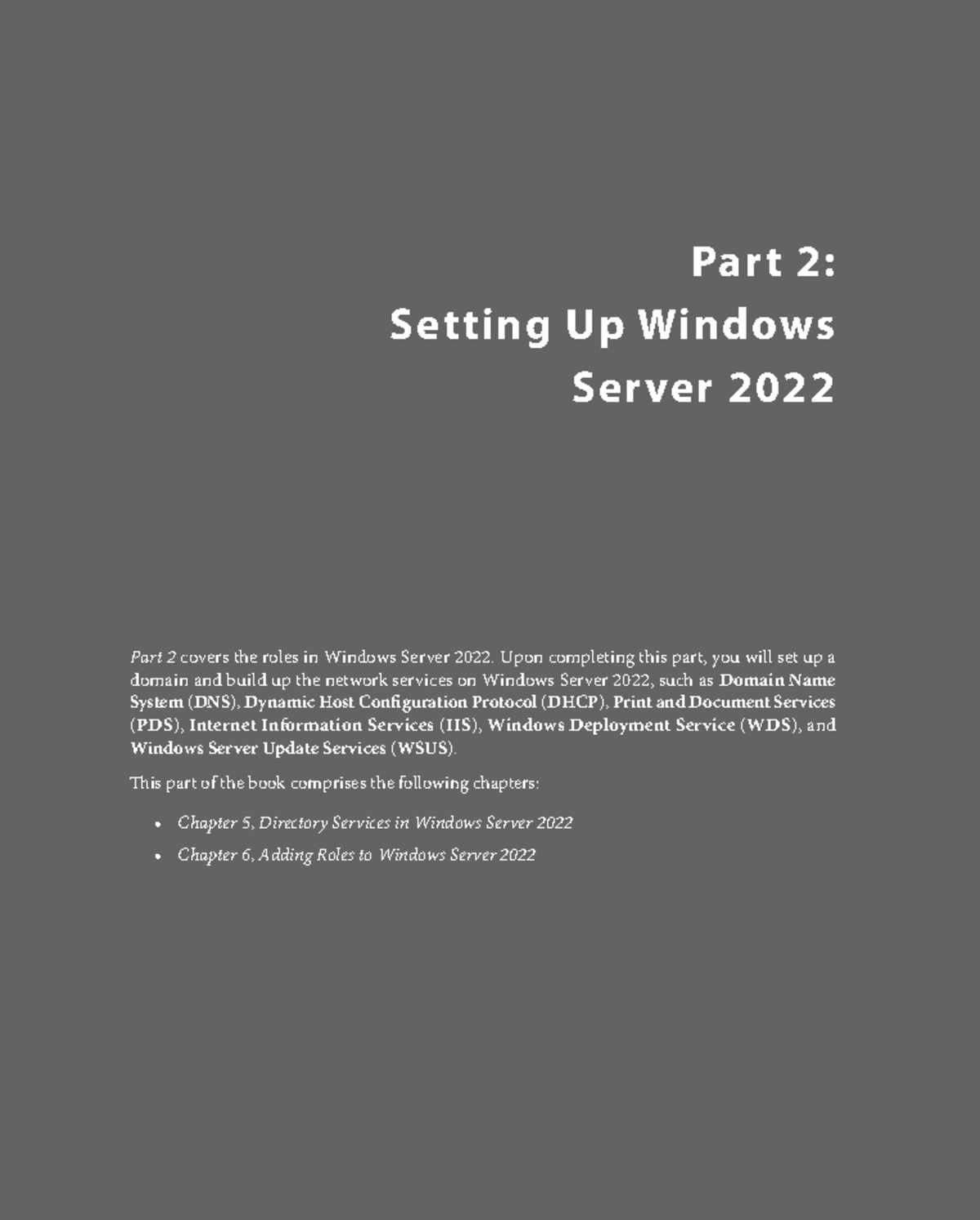 A05.Directory.Services.in.Windows - Part 2: Setting Up Windows Server 2022 Part 2 covers the ...