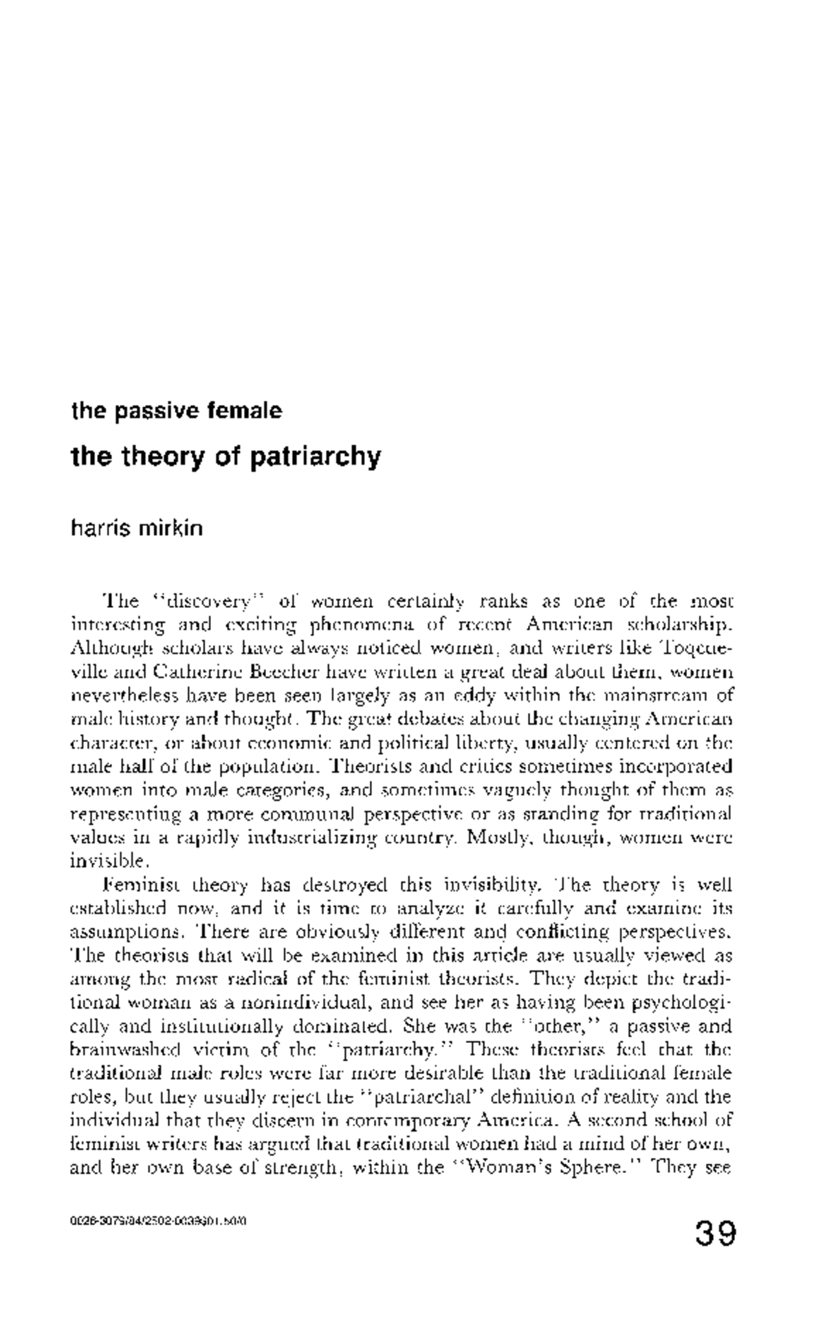 Admin,+amstud.v25 - A note on patriarchy - the passive female the ...