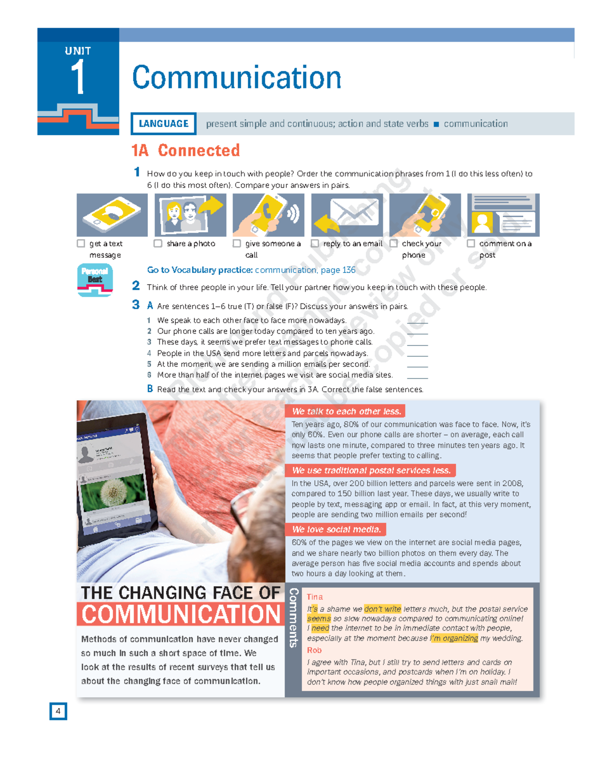 Personal Best British Edition B1 Students Book SU 3 - English - Đại học ...