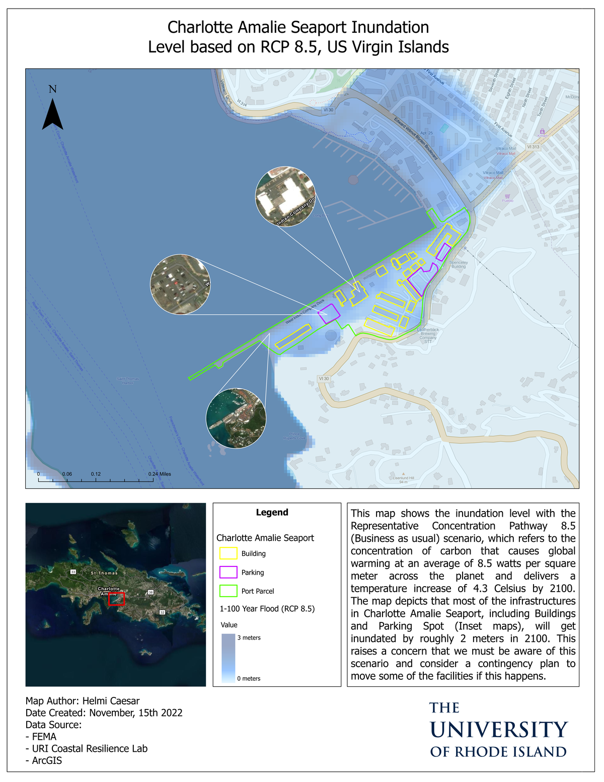 Helmi Seaport - First map example from lesson 4 - MAF 465 - Studocu
