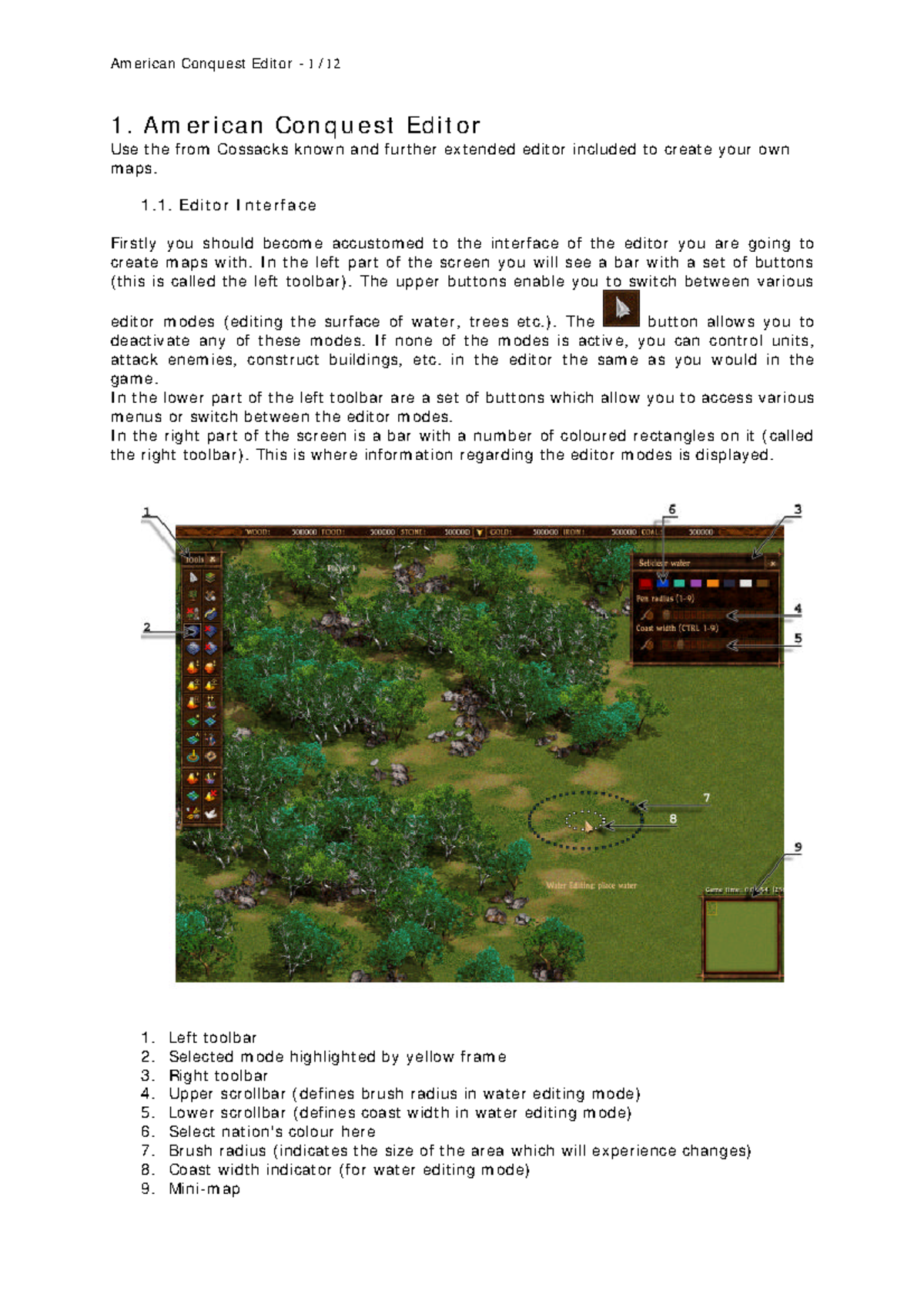 editador para america - 1. American Conquest Editor Use the from Cossacks known and further ...