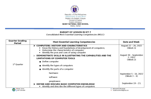Activity 1 History of Home Economics - Science Technology and ...