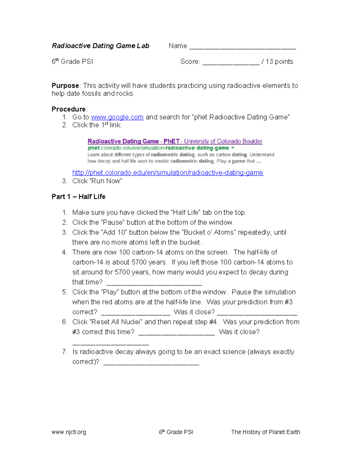 Gr6s radioactive-dating-game-lab 2014-09-10 - Radioactive Dating Game ...