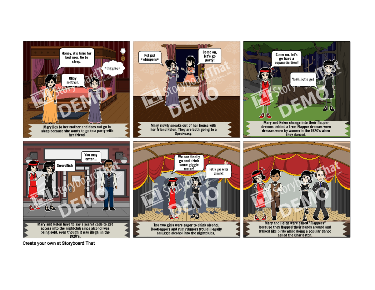 Comic strip 1920s - DST500 - Studocu