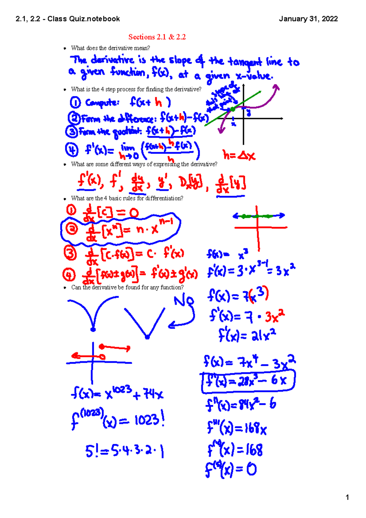 Chapter 2.1, 2.2 Practice/Work-through - 2, 2 ­ Class Quiz - ••• - Studocu