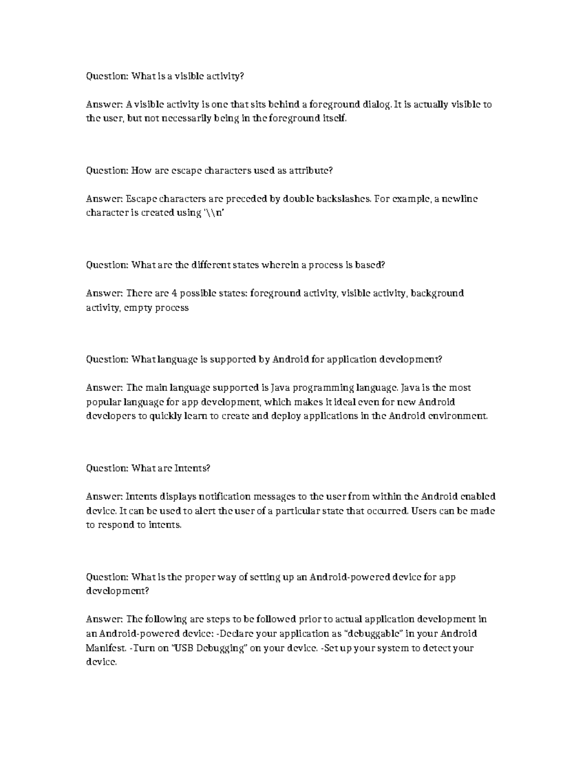 Acetification anglo-ecuadorian savoying - Question: What is a visible ...