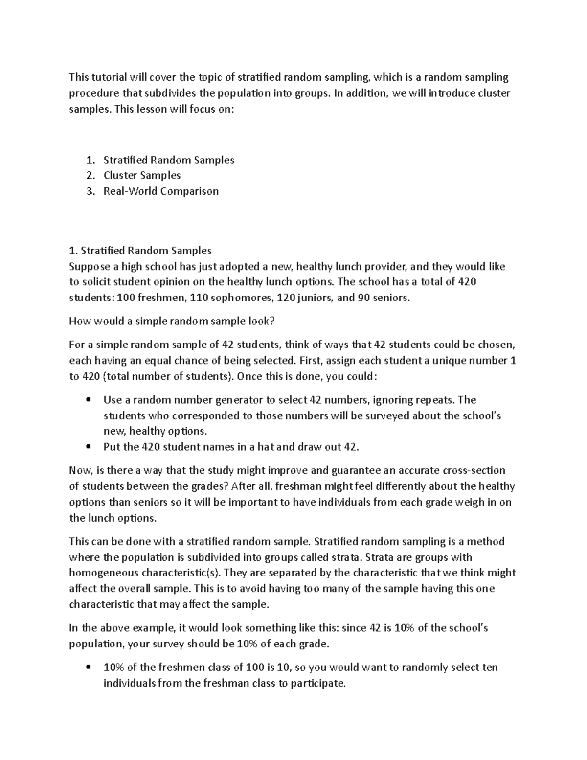 Document 11 - tutorial - This tutorial will cover the topic of ...