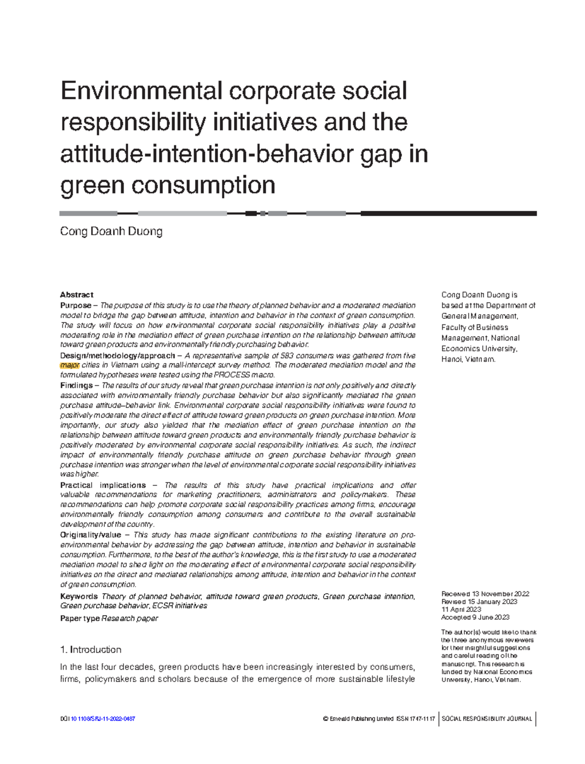 10-1108 SRJ-11-2022-0487 - Environmental corporate social ...