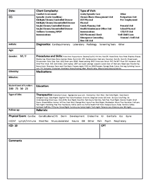 Snapps template - N/a - SNAPPS ORAL PRESENTATION TEMPLATE This template ...