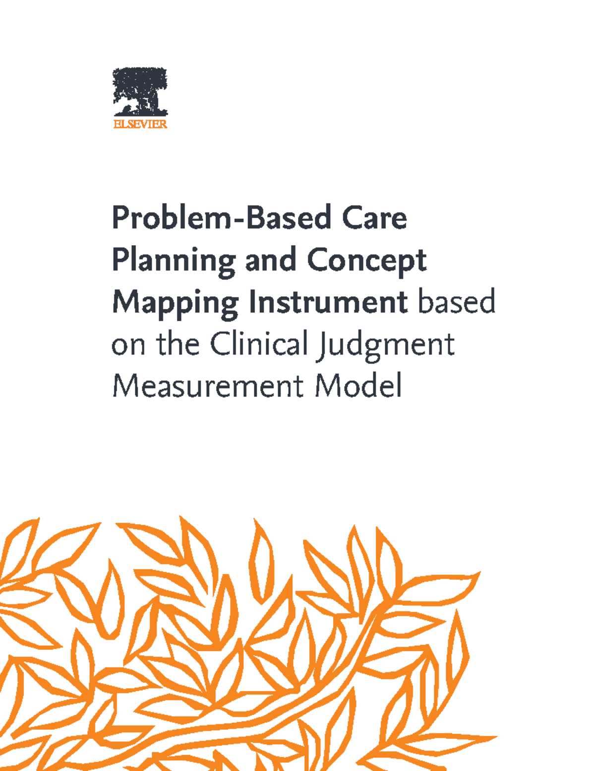 Care plan Final Draft - Care plan - Problem-Based Care Planning and ...