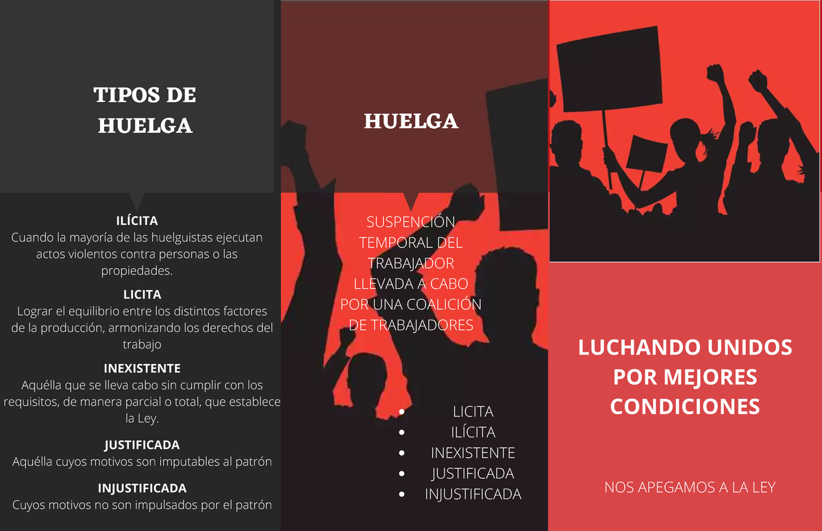Huelga - HUELGA ILÍCITA Cuando la mayoría de las huelguistas ejecutan ...