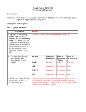 WK1PROJ+Auxier+W - Week 1 Project - Week 1 Project - STAT 3001 Working ...