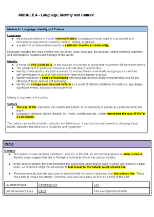 Ali cobby eckermann poems - module A - Language, Culture & Identity Allie Cobby Eckermenn Rubric ...