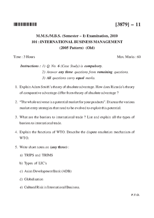 acca f3 mock exam example sample paper - ACCA Paper F3 Financial ...