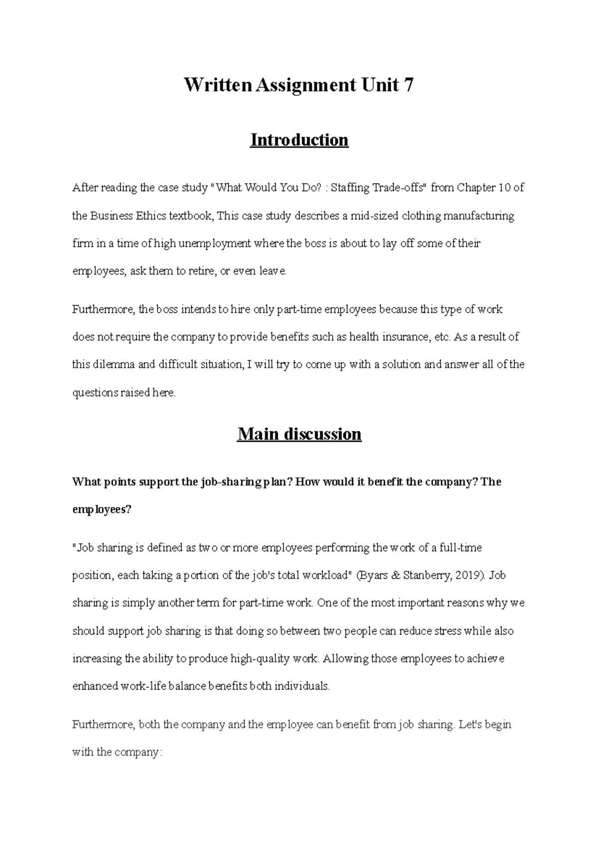 Ph Wa 7 Phil Ethics And Social Responsibility Phil 1404 Written Assignment 7 Written