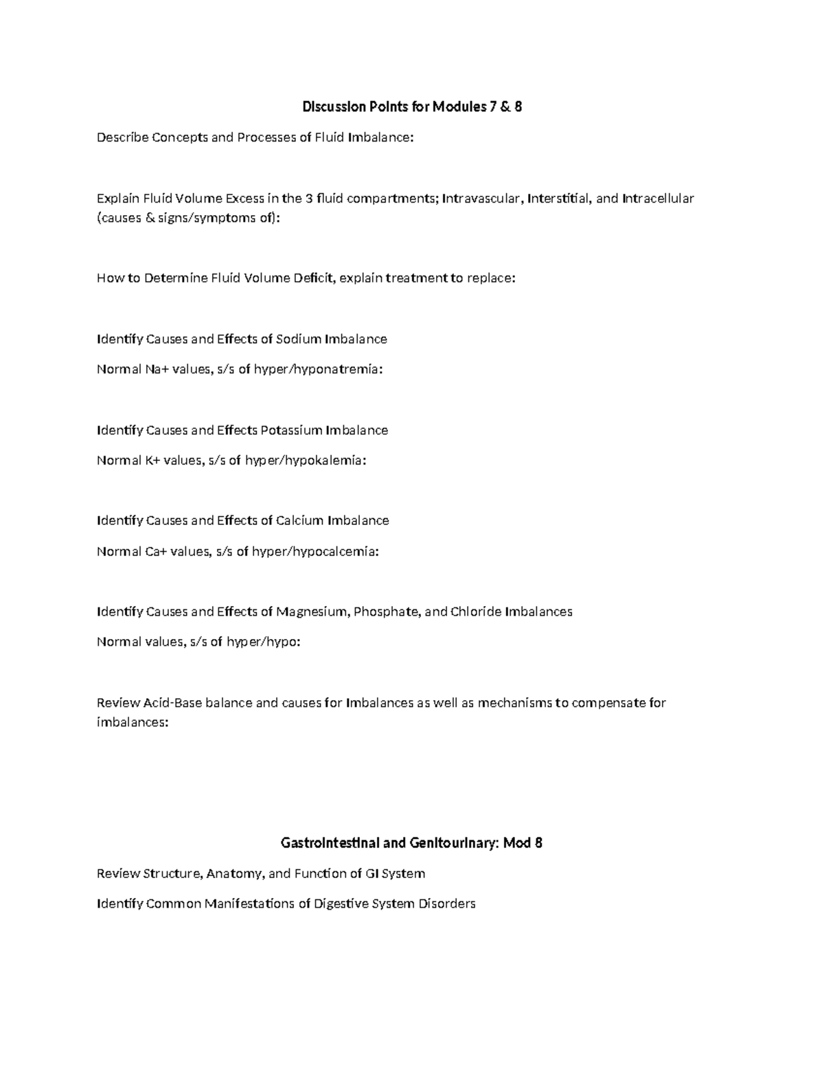 NSG120 Modules 7 and 8 Discussion Points - Discussion Points for ...