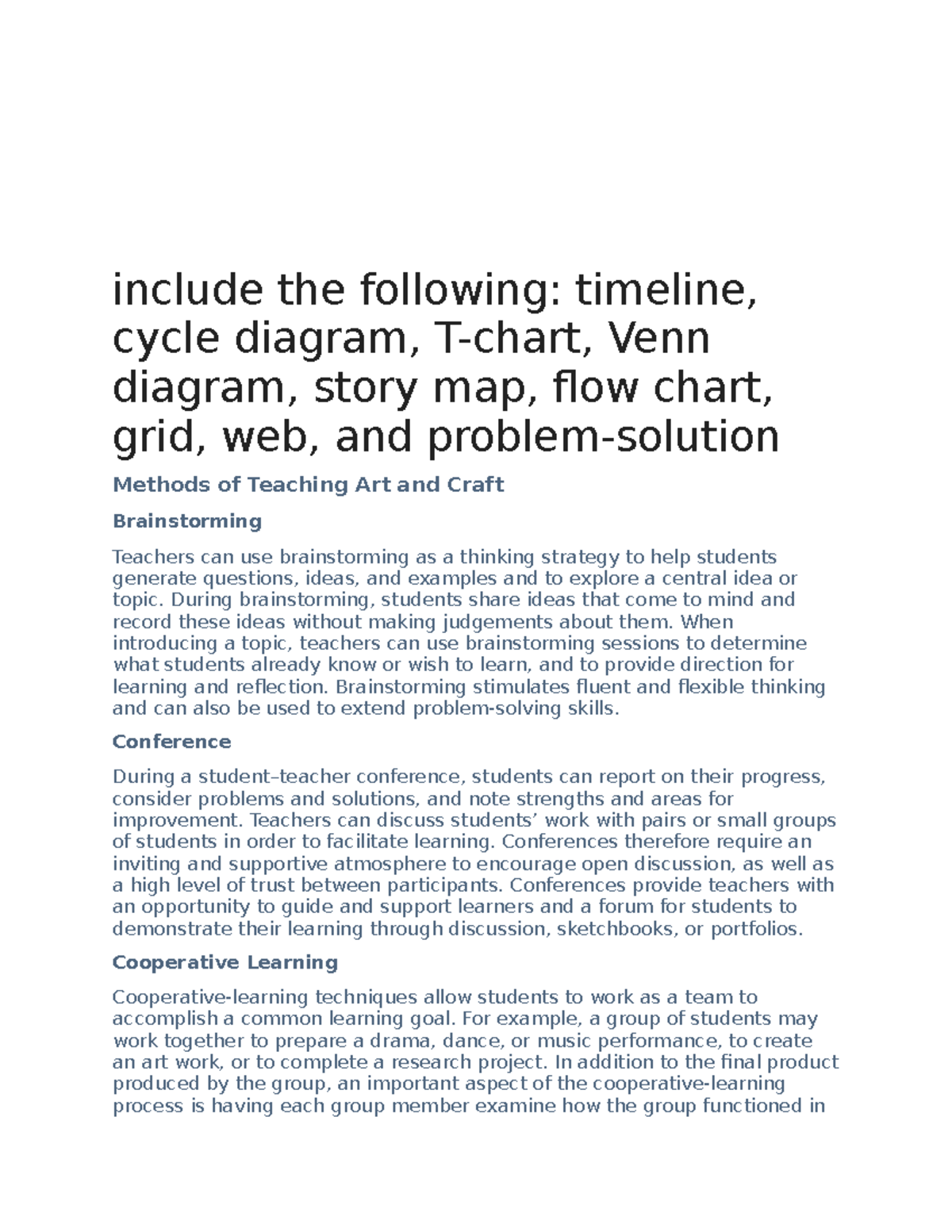 Inbound 63792011 197826171 - include the following: timeline, cycle ...