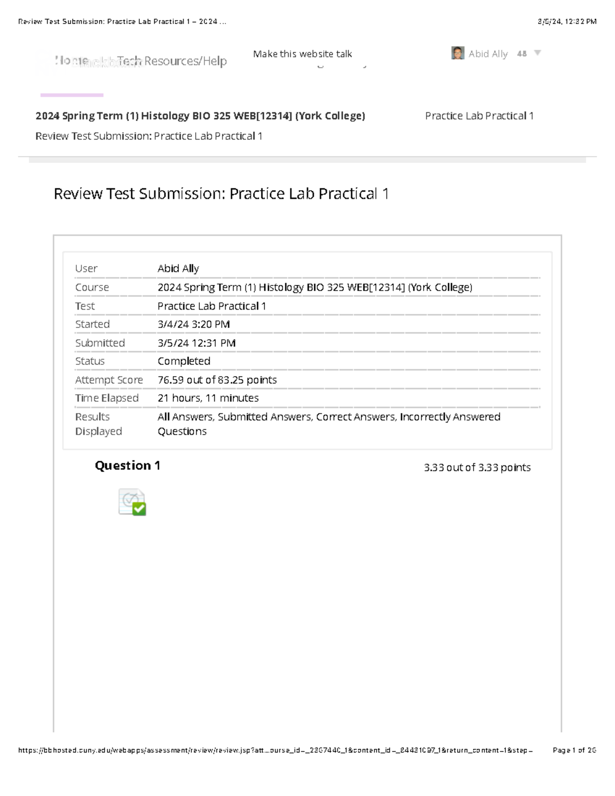 Practice Lab questions and answers for lab Practical 1 - - Studocu