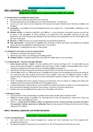 Tutorial Letter 101 - Includes assignments - PYC 370 5/101/3/ Tutorial ...