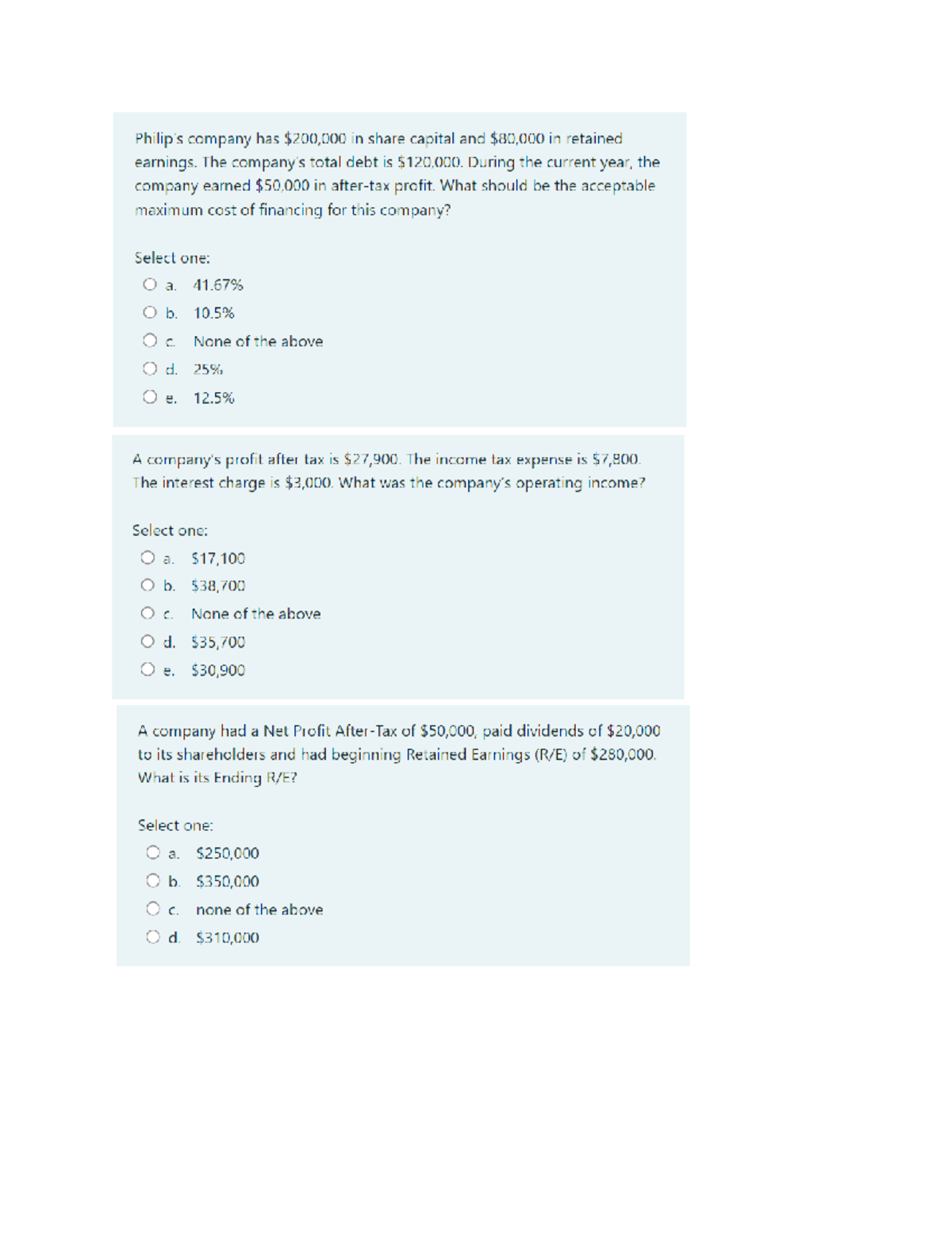 FIN 1013 - Copy - Quiz 1 - FIN-1013 - Re-attempt - Studocu
