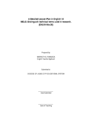 Lesson 1- News Report - LESSON 1 Using Information from News Report ...