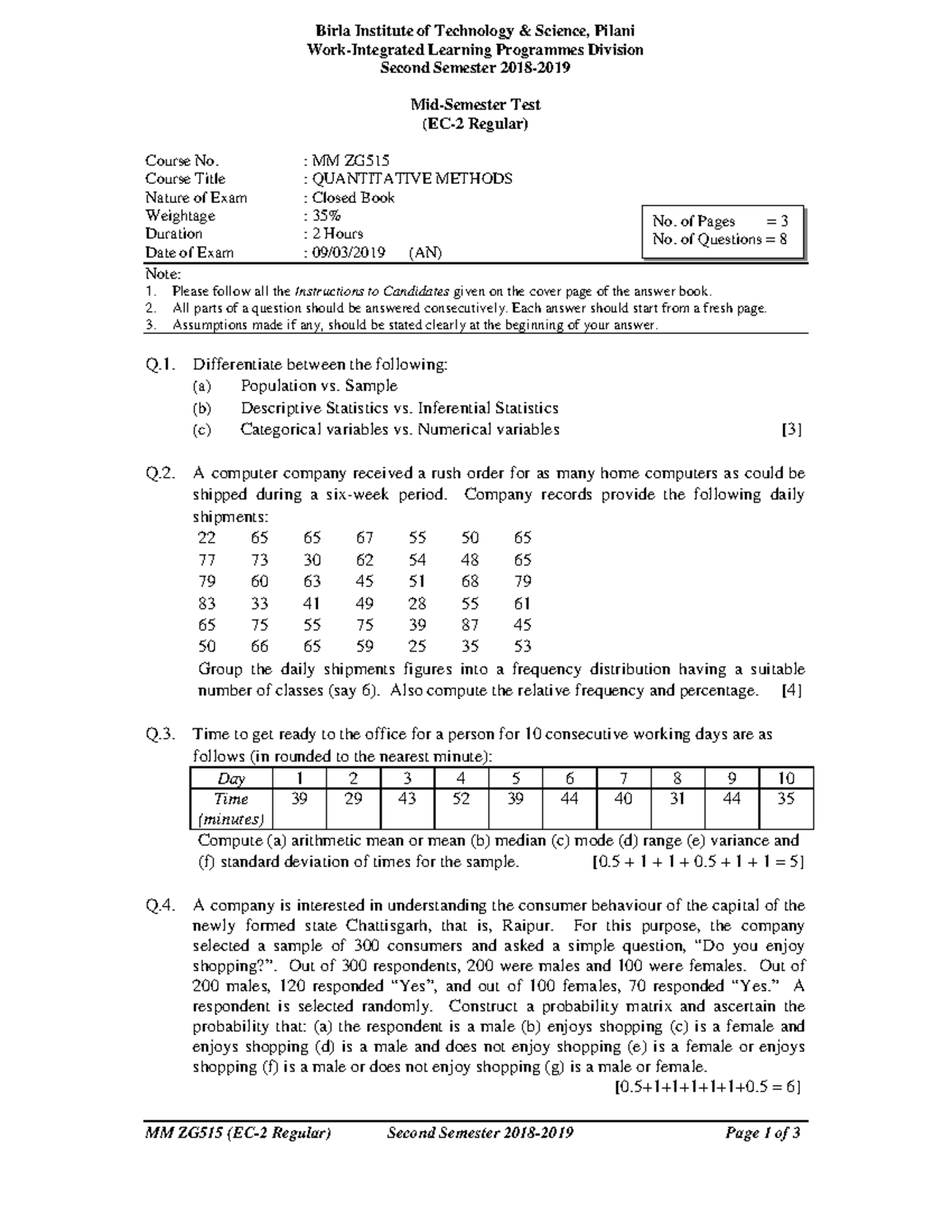 Exam 13 January 2017, questions - Warning: TT: undefined function: 32 ...