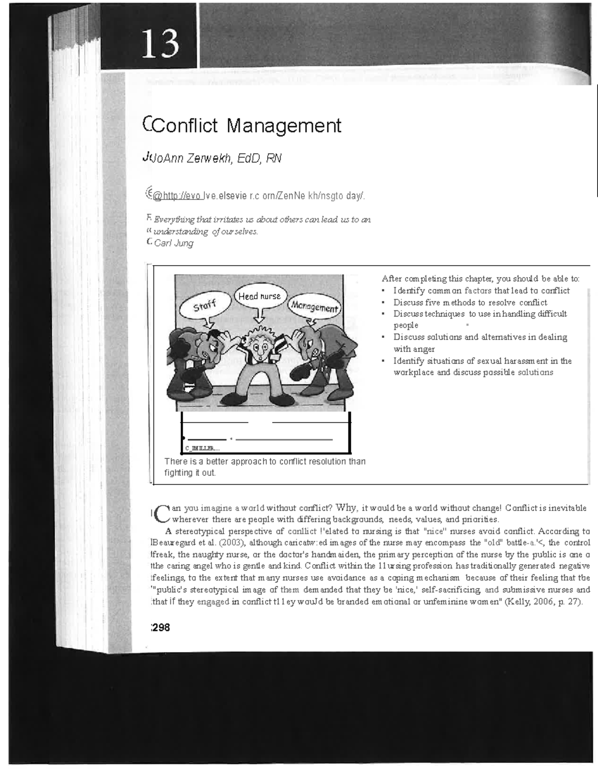 Workplace Civility Nursing Today J Zerwekh & A Zerwekh Garneau Chapter ...