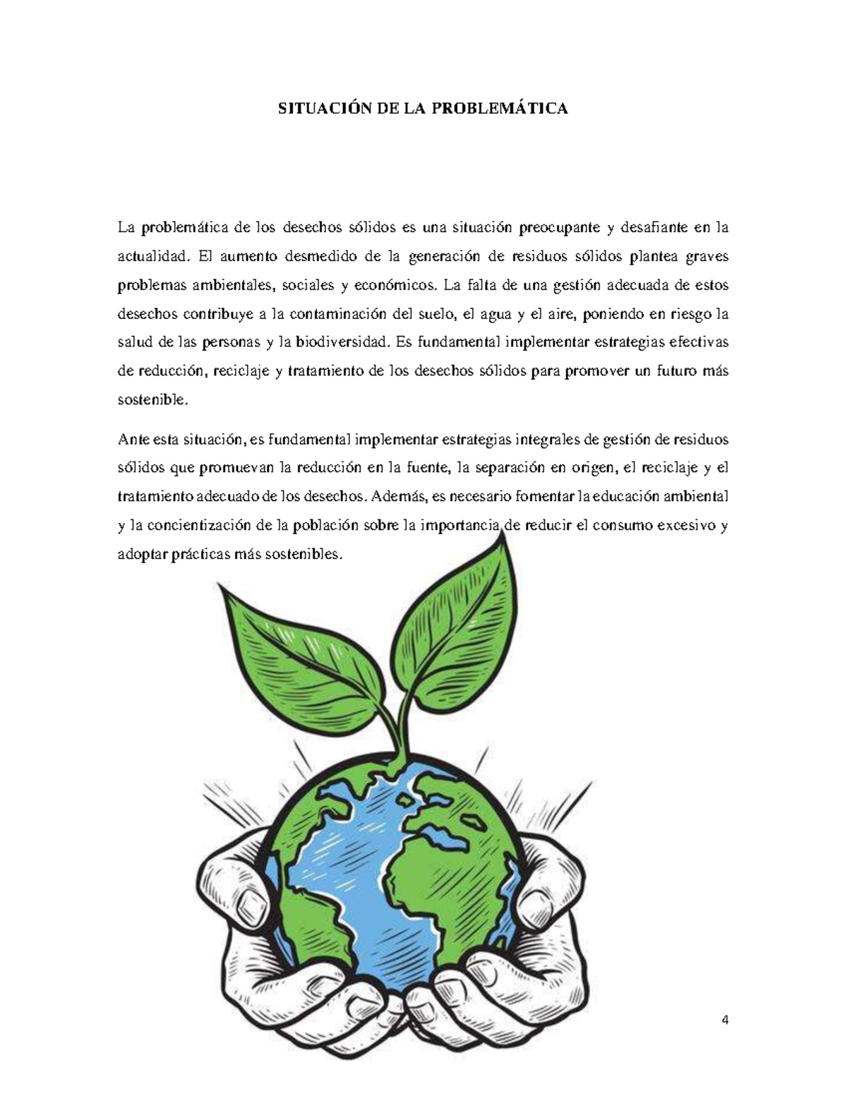 Análisis DE Problemática - SITUACIÓN DE LA PROBLEMÁTICA La problemática ...