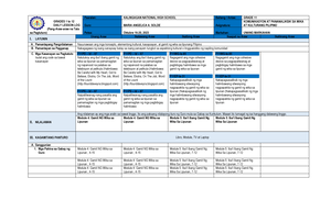 Culminating Activity Proposal - Republic of the Philippines POLYTECHNIC ...