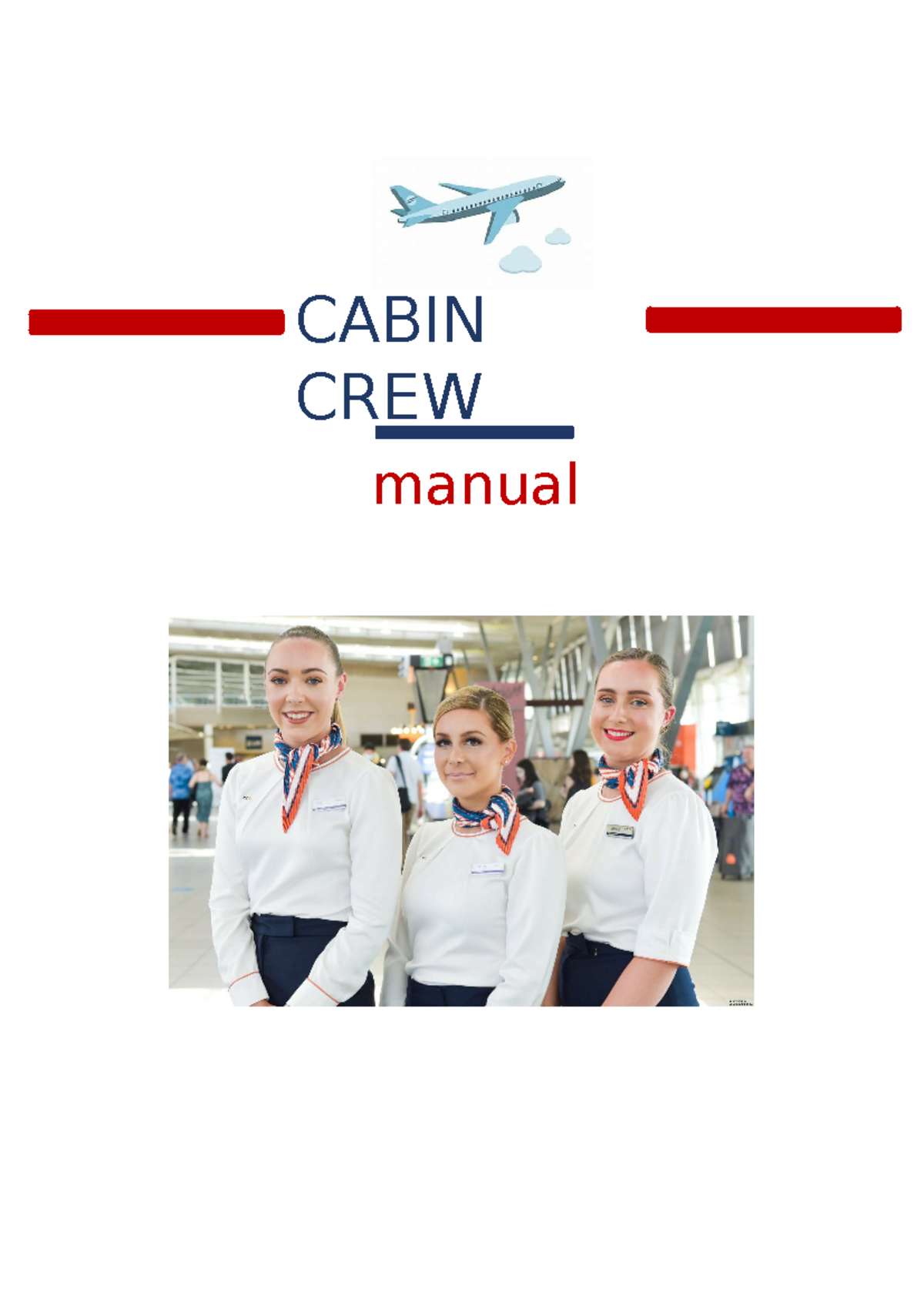 This cabin crew manual - CABIN CREW manual Index Chapter 1: Page 1 The ...