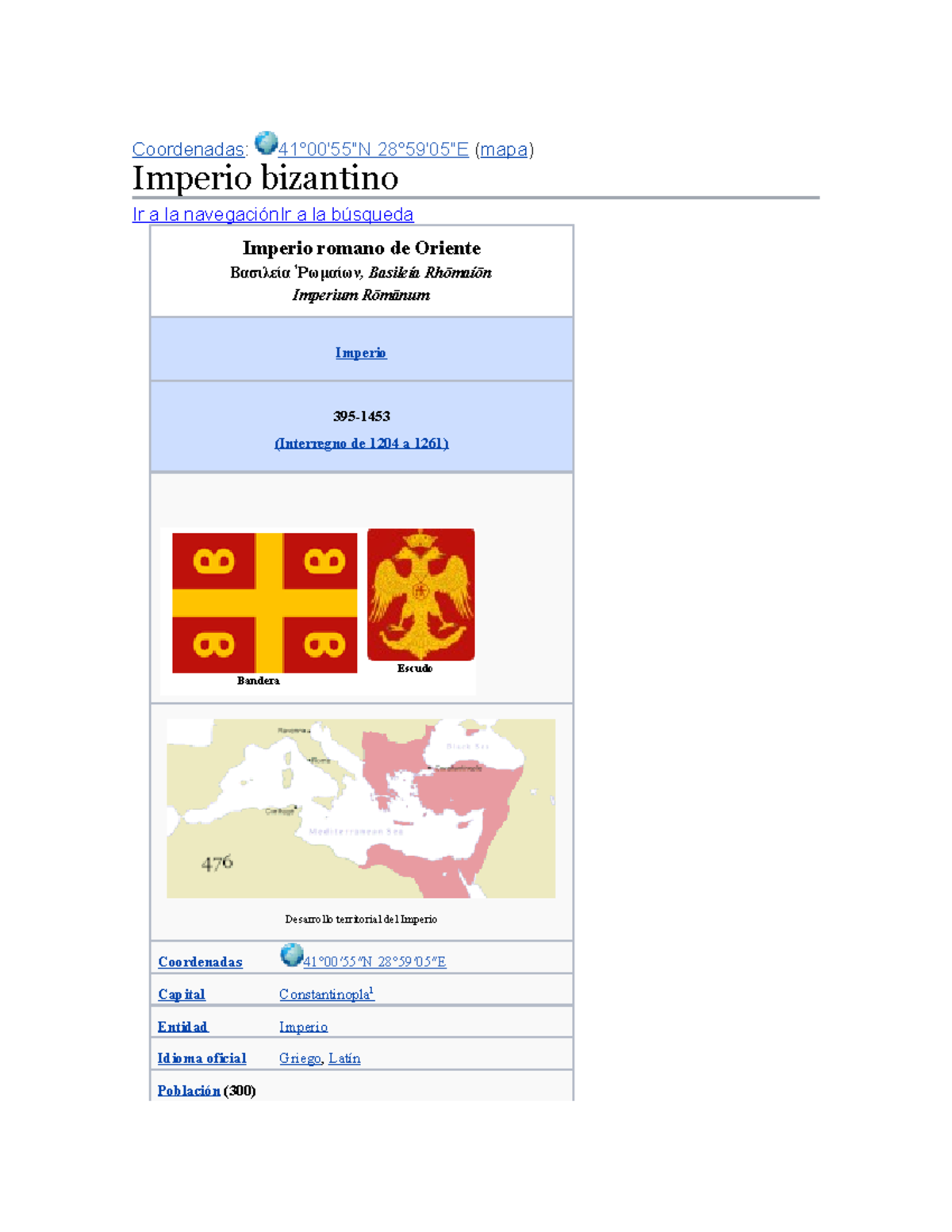 Imperio Bizantino - LEER BUENOS RESUMENES, PARA ESPECIFICAR ESTE ...